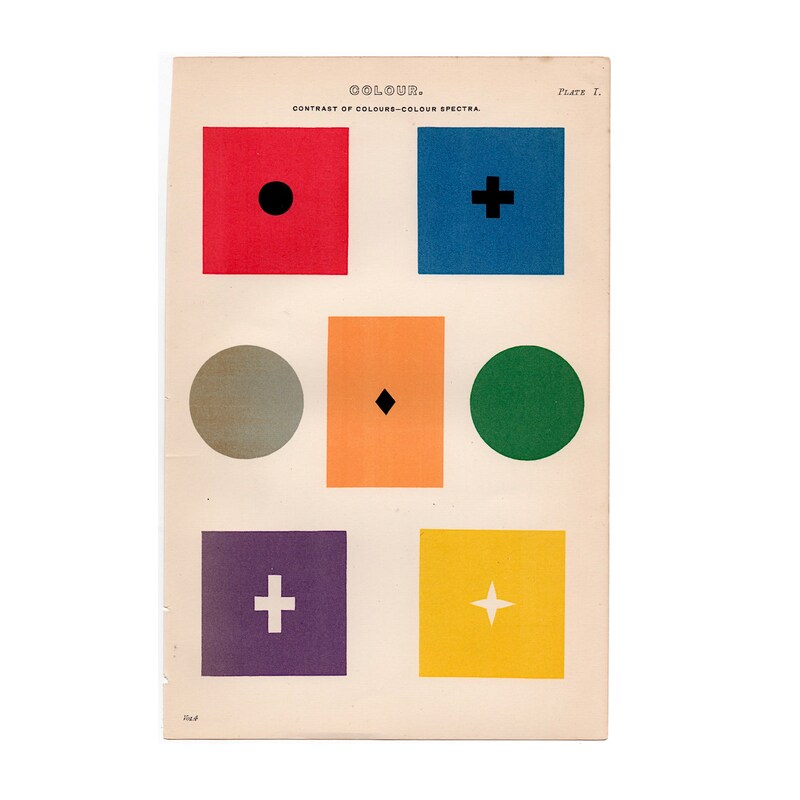 Primary Color Print - Etsy