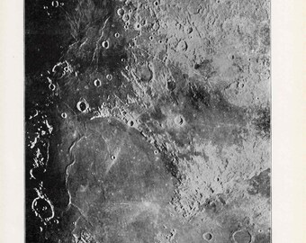 Prints Art & Collectibles c lunar landscape prints set of 3 original ...