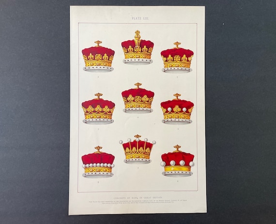 Crowns And Coronets Wallpaper