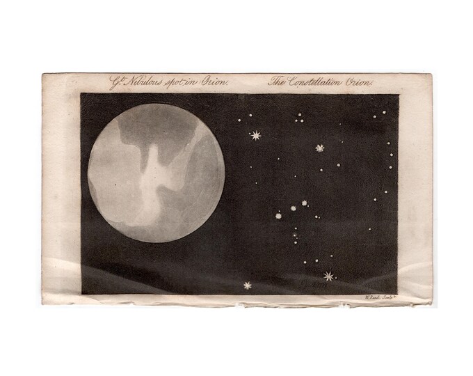 C. 1826 ORION Print • Original Antique Print • Celestial • Astronomy ...