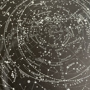C. 1959 VINTAGE CONSTELLATION MAP - Original Vintage Print - Astronomy ...