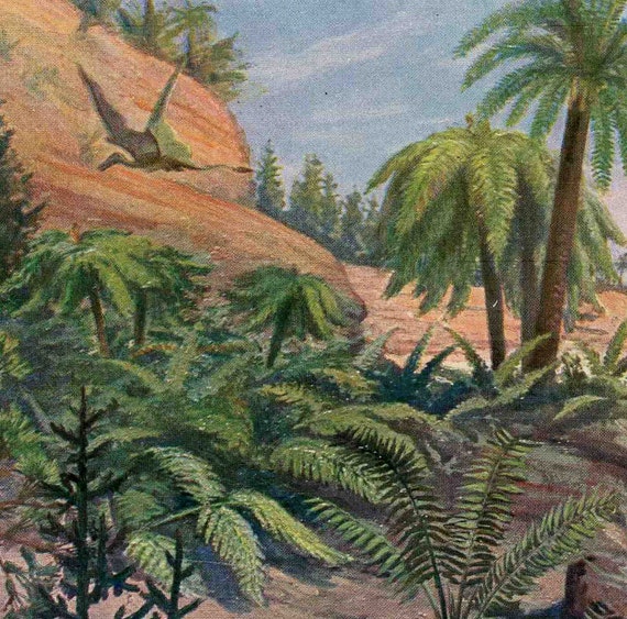 Jurassic Period Landscape