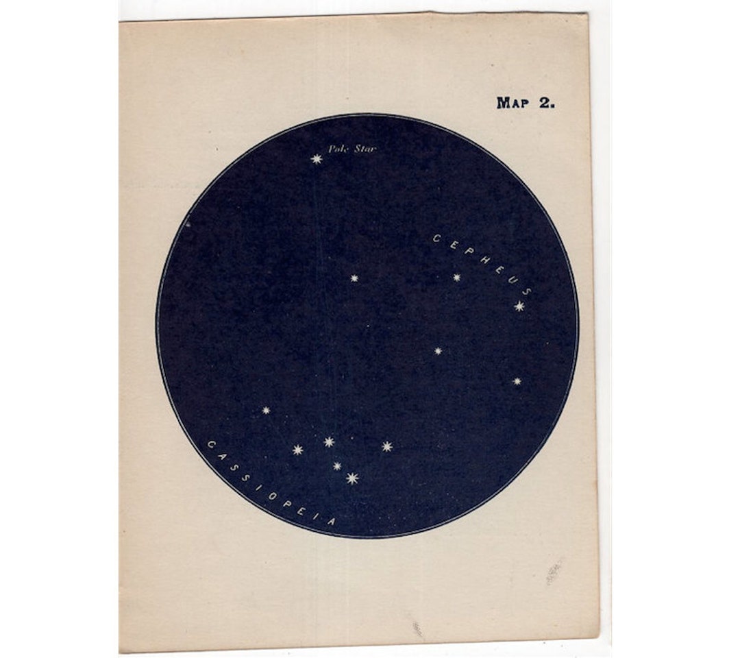 C. 1910 Mini Constellation Figures Original Antique Celestial Astronomy ...