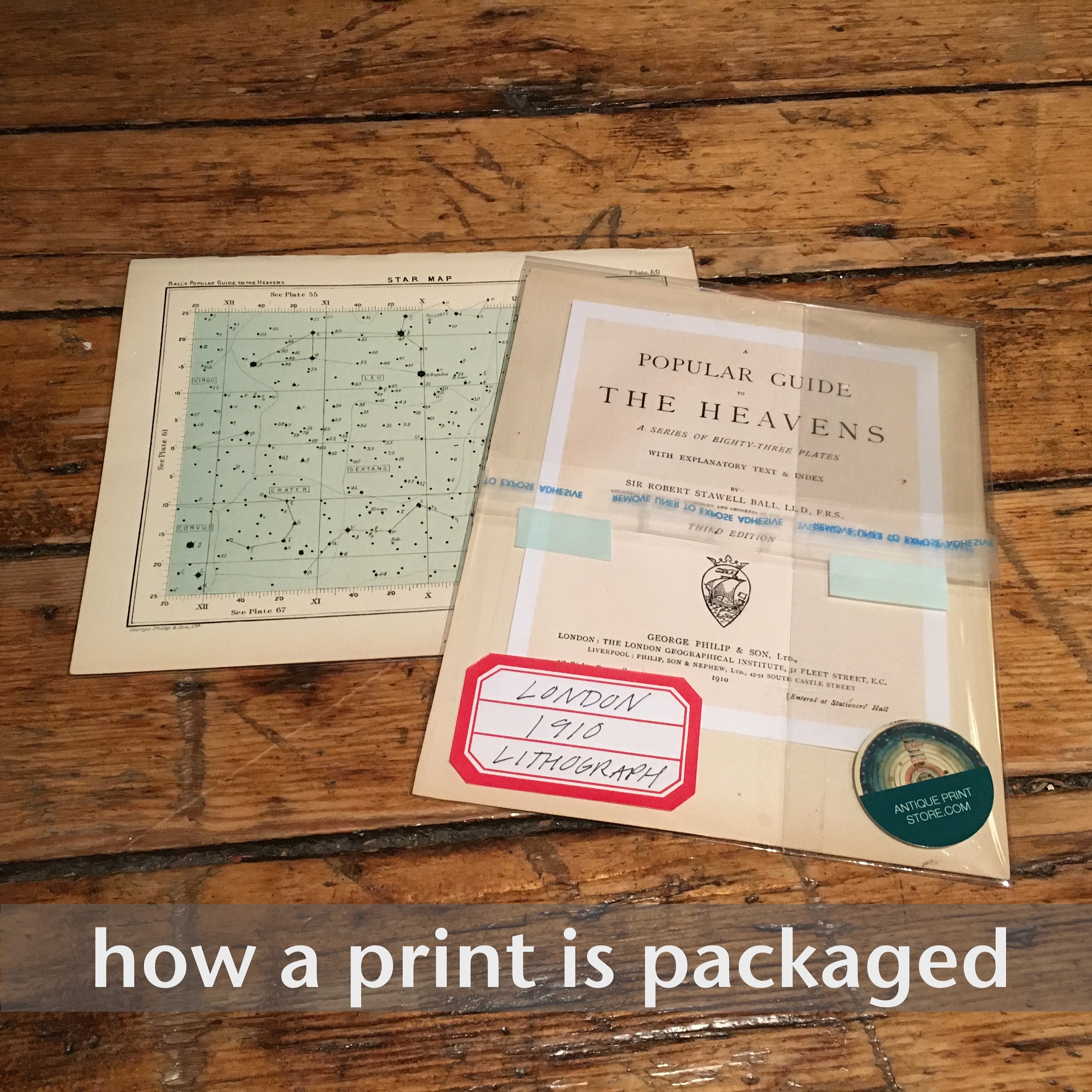 Antique print COMETs PRINT c. 1882 original antique | Etsy