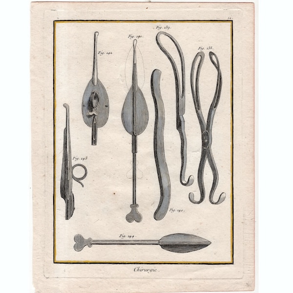 Antique Surgical Instruments - Etsy