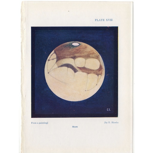 Planet Mars - Etsy