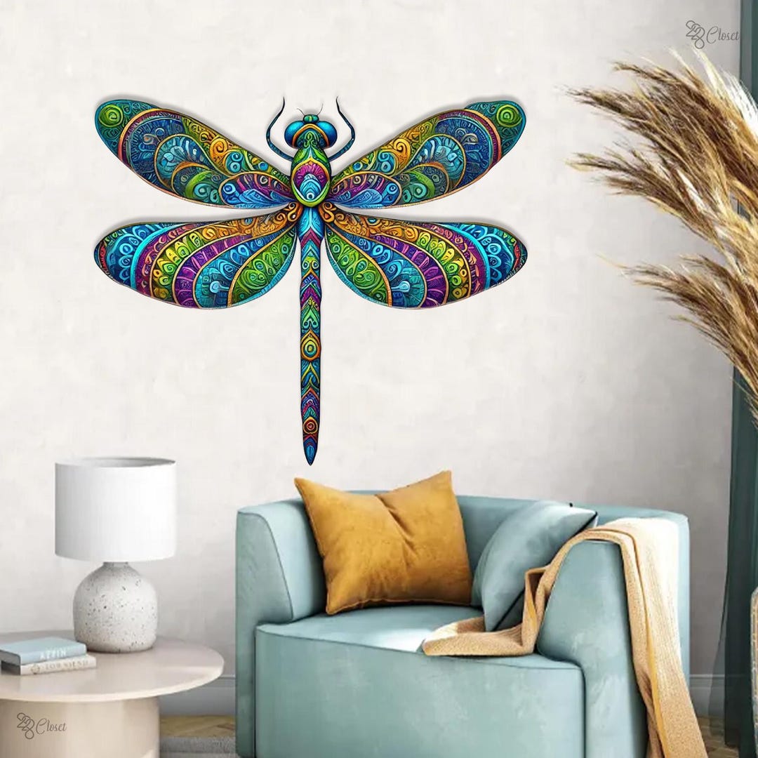 Dragonfly Garden Sign, Metal Dragonfly Sign, Welcome Dragonfly Sign ...