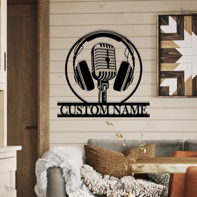 Custom Podcast Sign - Etsy