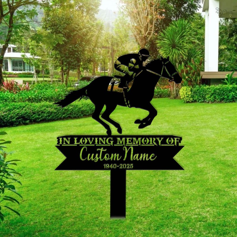 Horse Memorial - Etsy