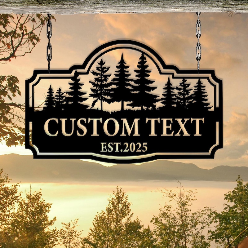 Custom Cabin Signs - Etsy