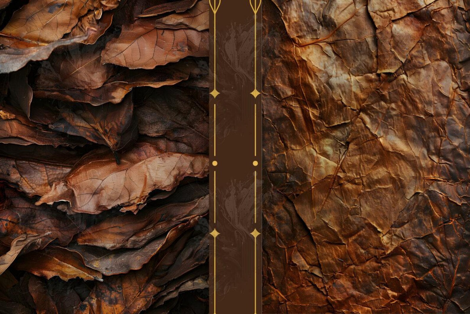 Warm Tobacco Digital Paper Collection | Brown Tobacco Backgrounds - Etsy