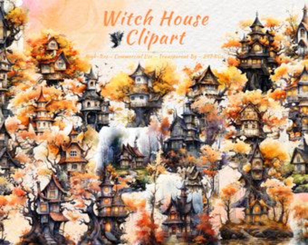 Haunted Witch House PNG Clipart Collection | Halloween, Fantasy ...