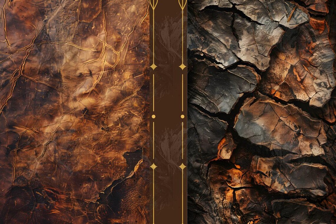 Warm Tobacco Digital Paper Collection | Brown Tobacco Backgrounds - Etsy