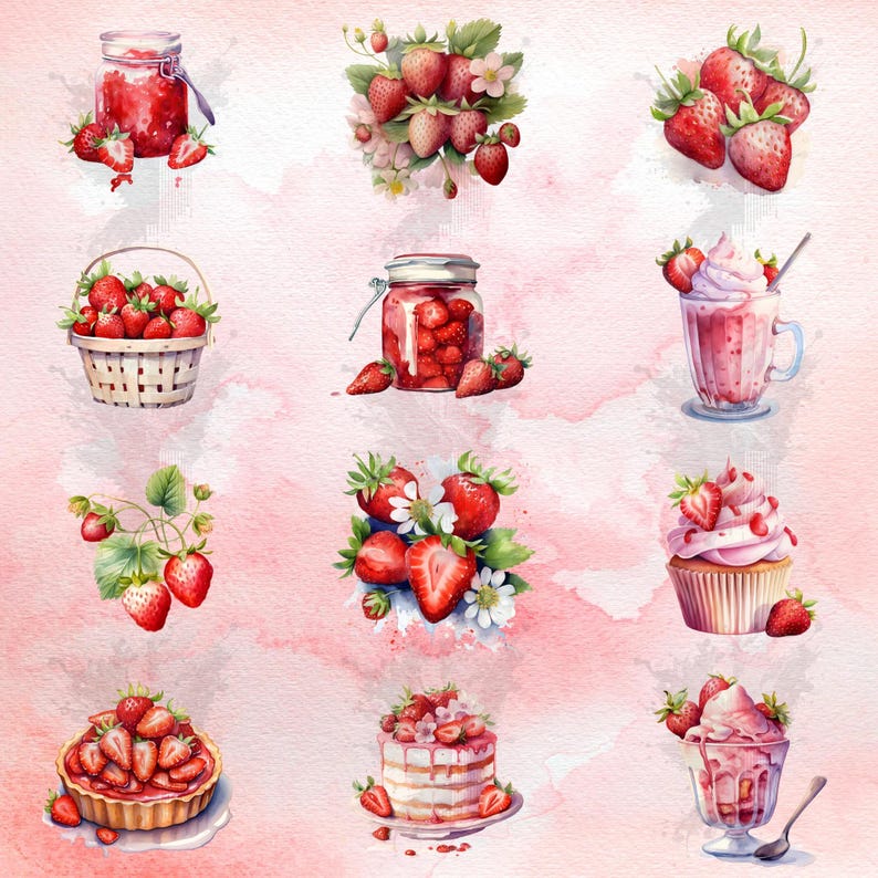 Strawberry PNG Clipart Collection | Summer, Food, Fruit, Strawberries ...