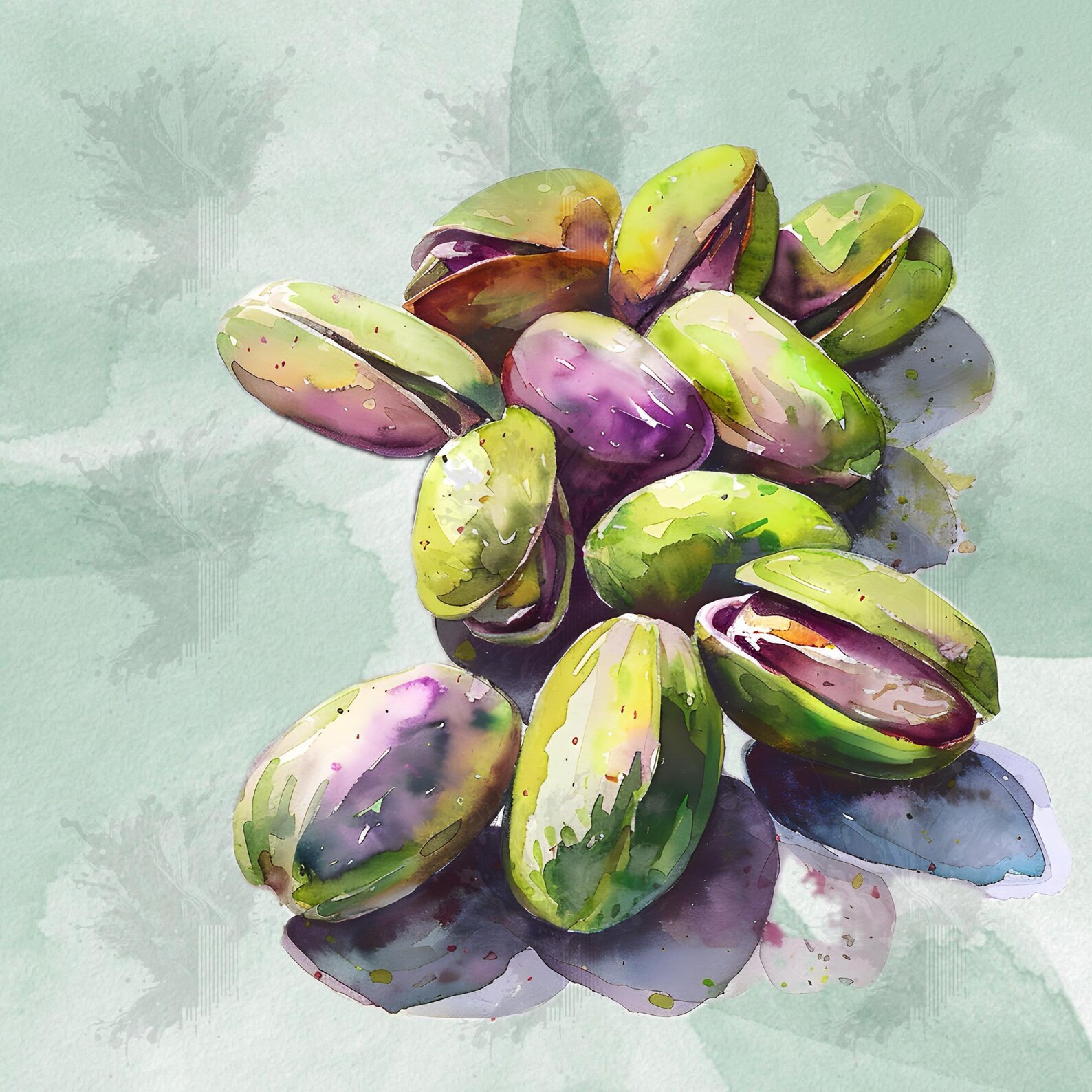 Pistachio PNG Clipart Collection | Pistachio Desserts and More - Etsy