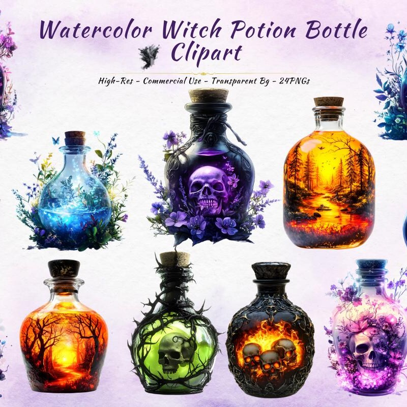 Spell Bottles - Etsy