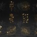 Gold Celestial Overlays | Transparent Solar System PNG Collection - Etsy