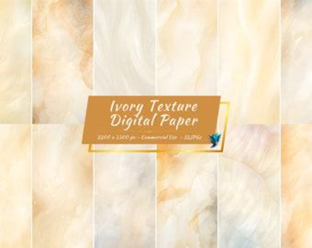 Ivory Elegance Digital Paper Pack | Pearly Ethereal Shimmering ...