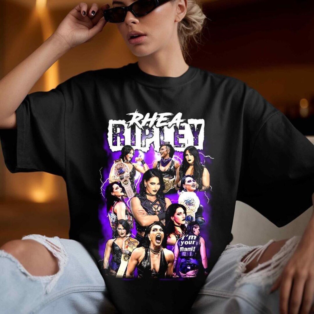 Rhea Ripley Wrestlemania Shirt, Wrestler Sweatshirt, Smackdown Shirt ...