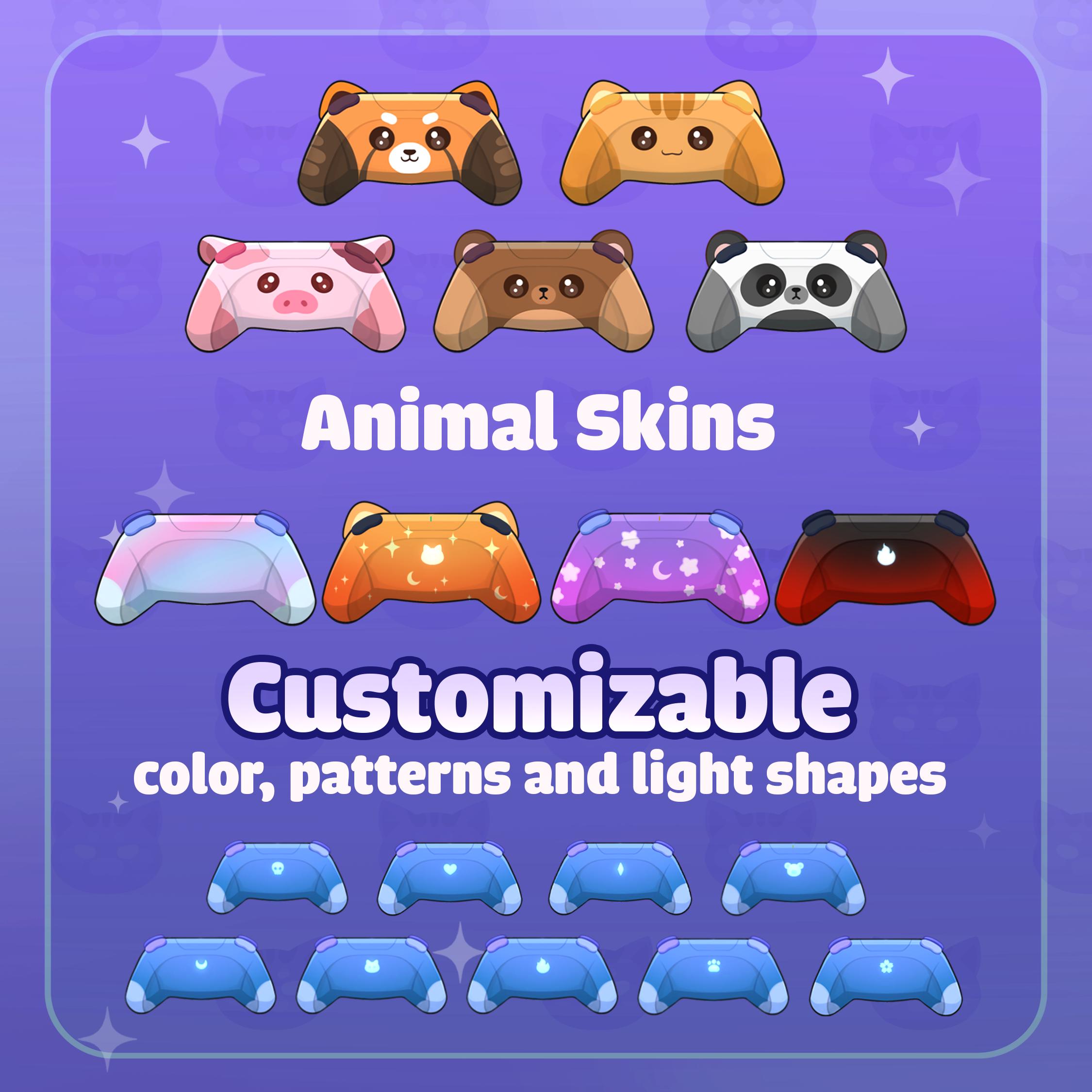 Custom Live2d Vtuber Game Hand Asset| Controller• Vtuber Hand Chibi ...