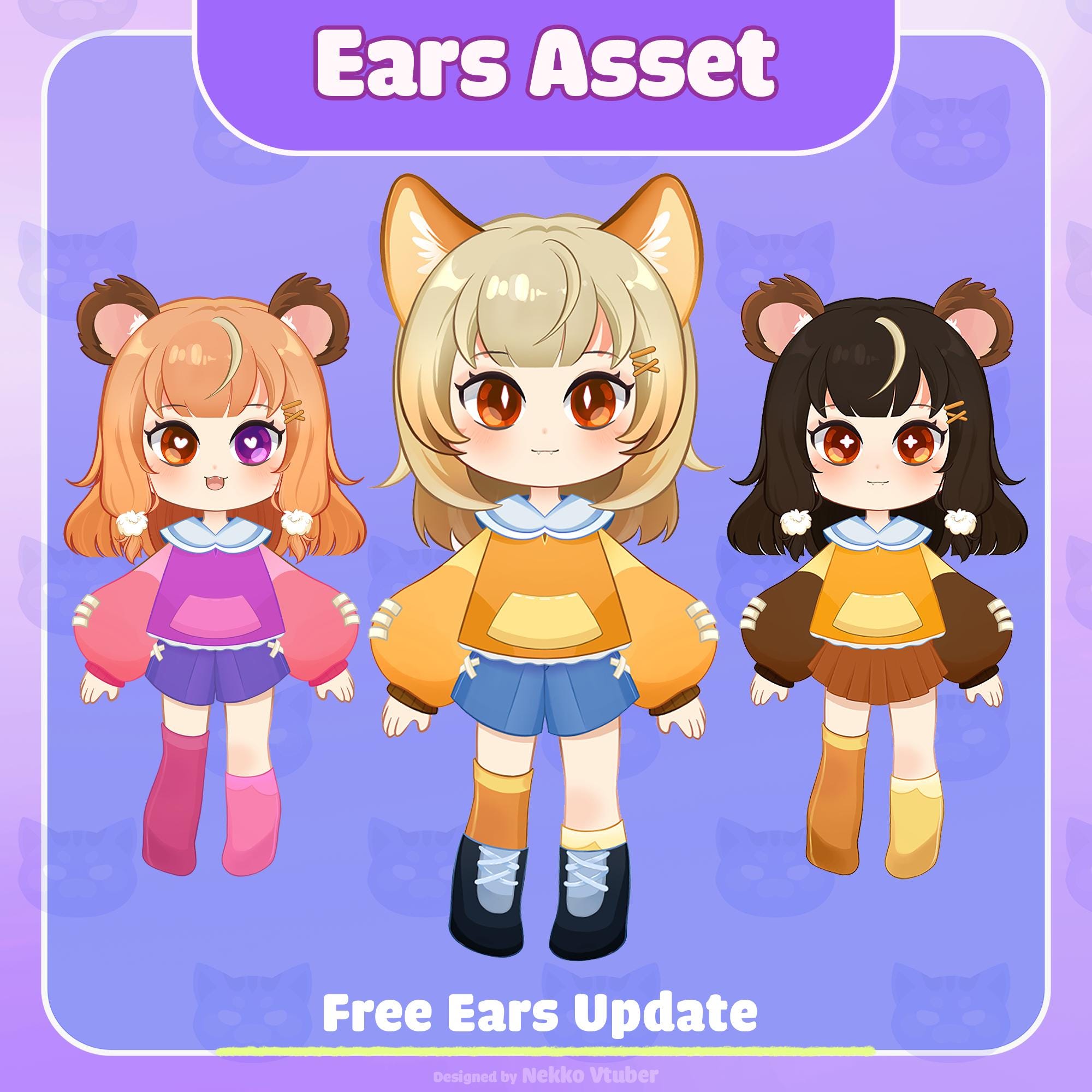 Customizable Vtuber Model /fully Rigged Vtuber/ Ready to Use Vtuber/ Vtuber Model/ for Vtube ...