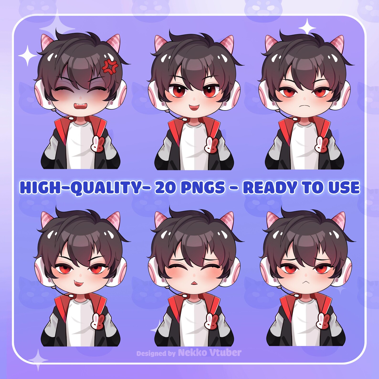 Male Pngtuber| Boy Pngtuber Model | Pngtuber Premade Model | Veadotube ...