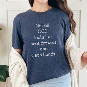 OCD Awareness Shirt, Misunderstood OCD Tee, Mental Health Advocacy T ...