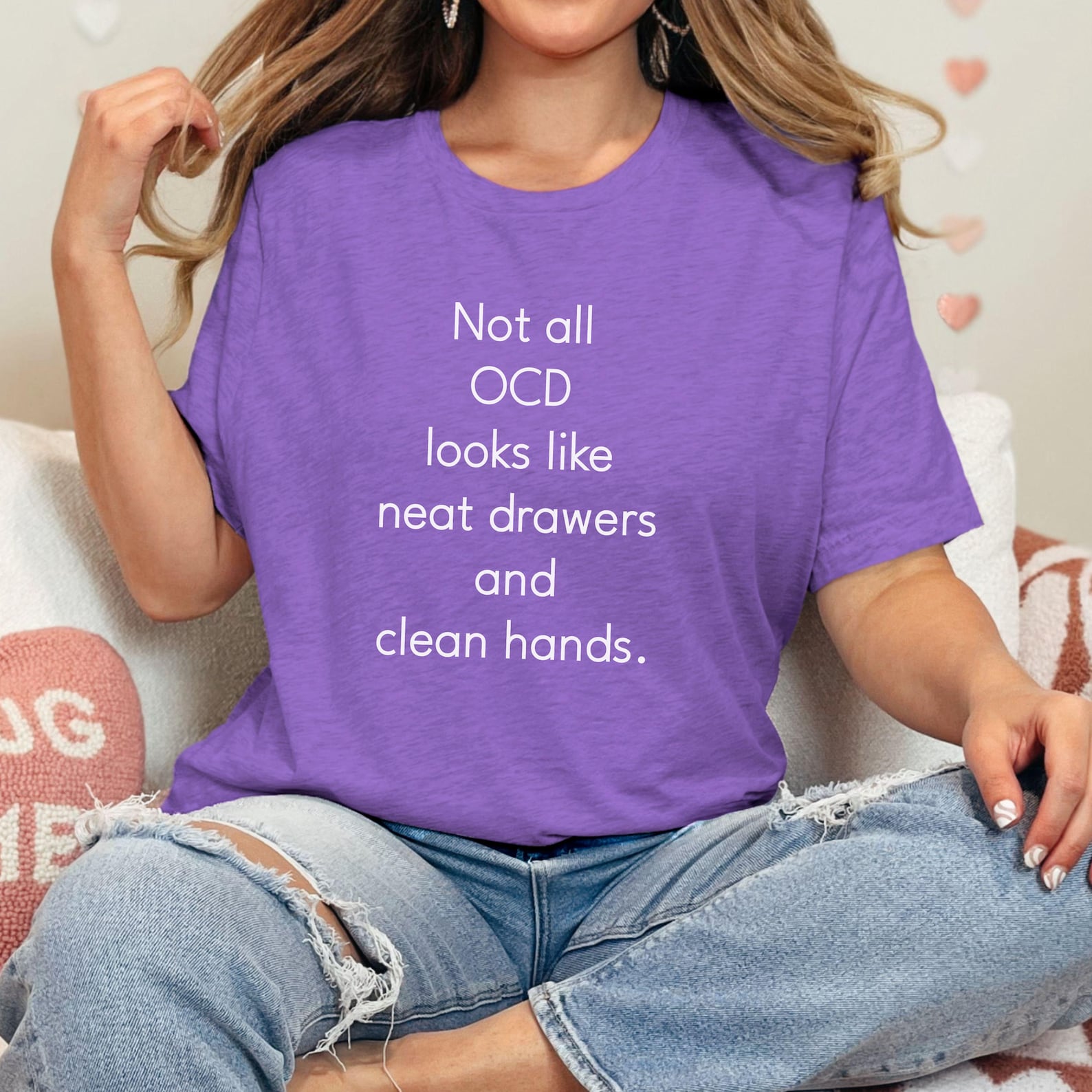 OCD Awareness Shirt, Misunderstood OCD Tee, Mental Health Advocacy T ...