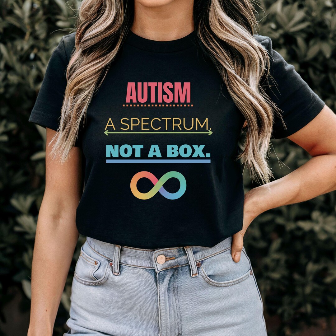 Autism Spectrum T-shirt, Neurodivergent Pride Tee, Autism Awareness ...