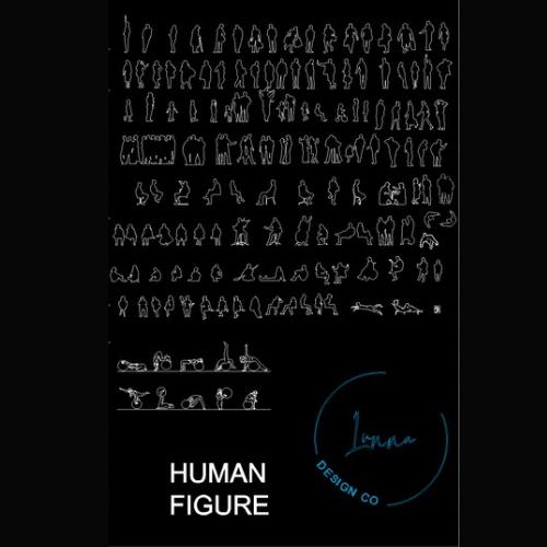 Autocad Human Figure - Etsy