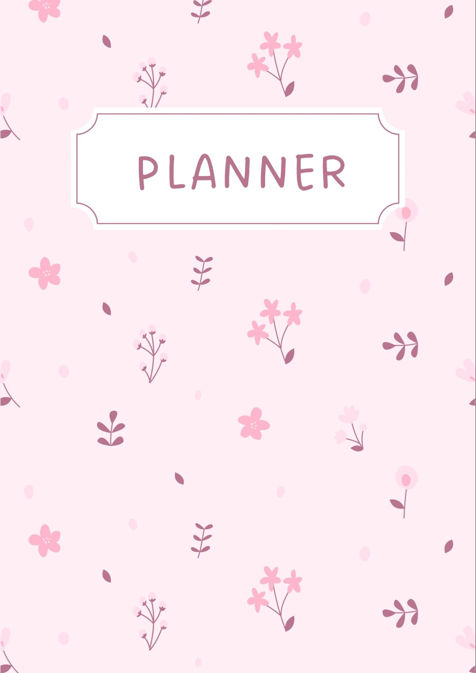 Pink Planner - Etsy