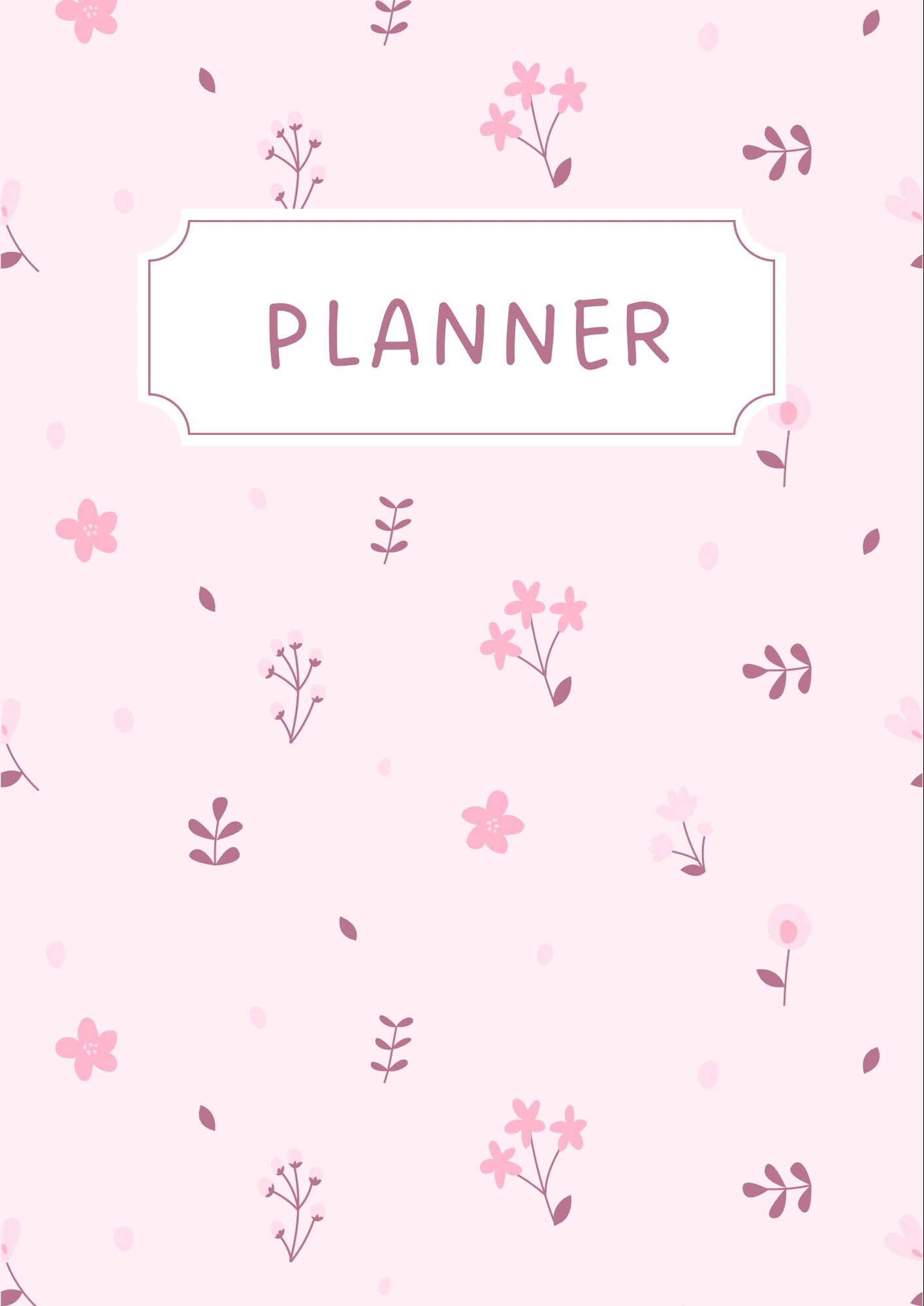 Pink Planner - Etsy