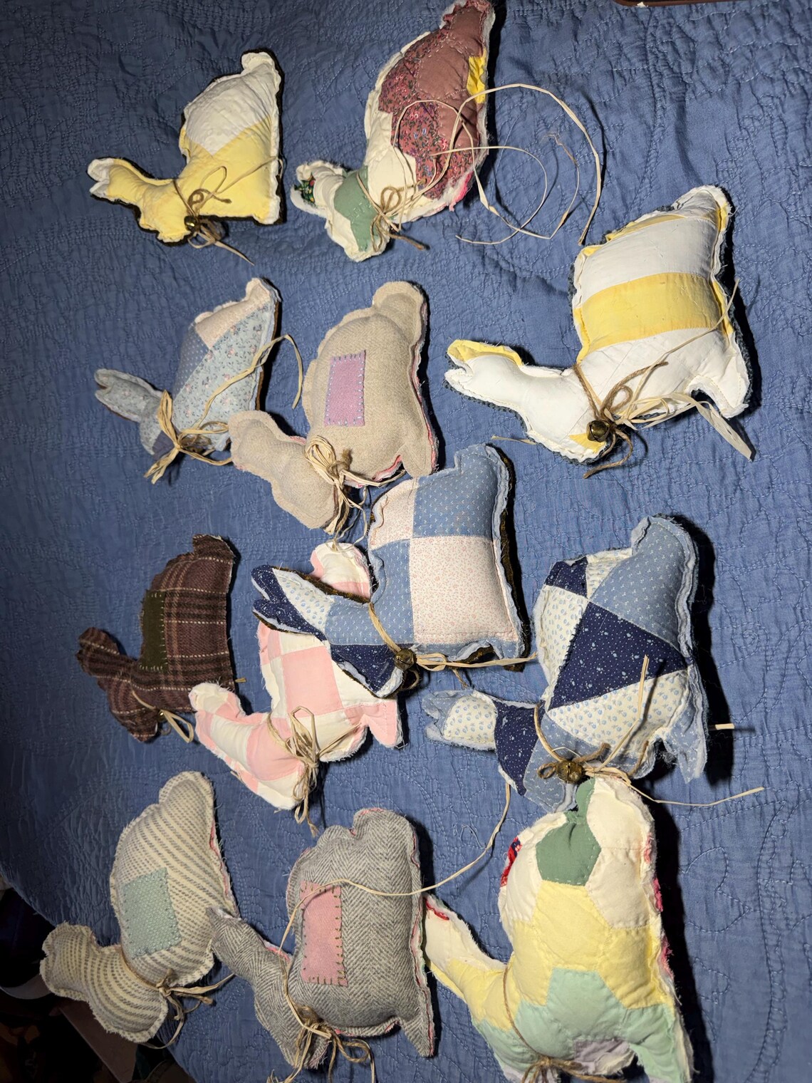 Handmade Quilted Bunny, Vintage Easter Seasonal Home Decor, Spring ...