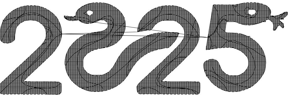 2025 Year of the Snake - Minimalist Embroidery Design - Etsy