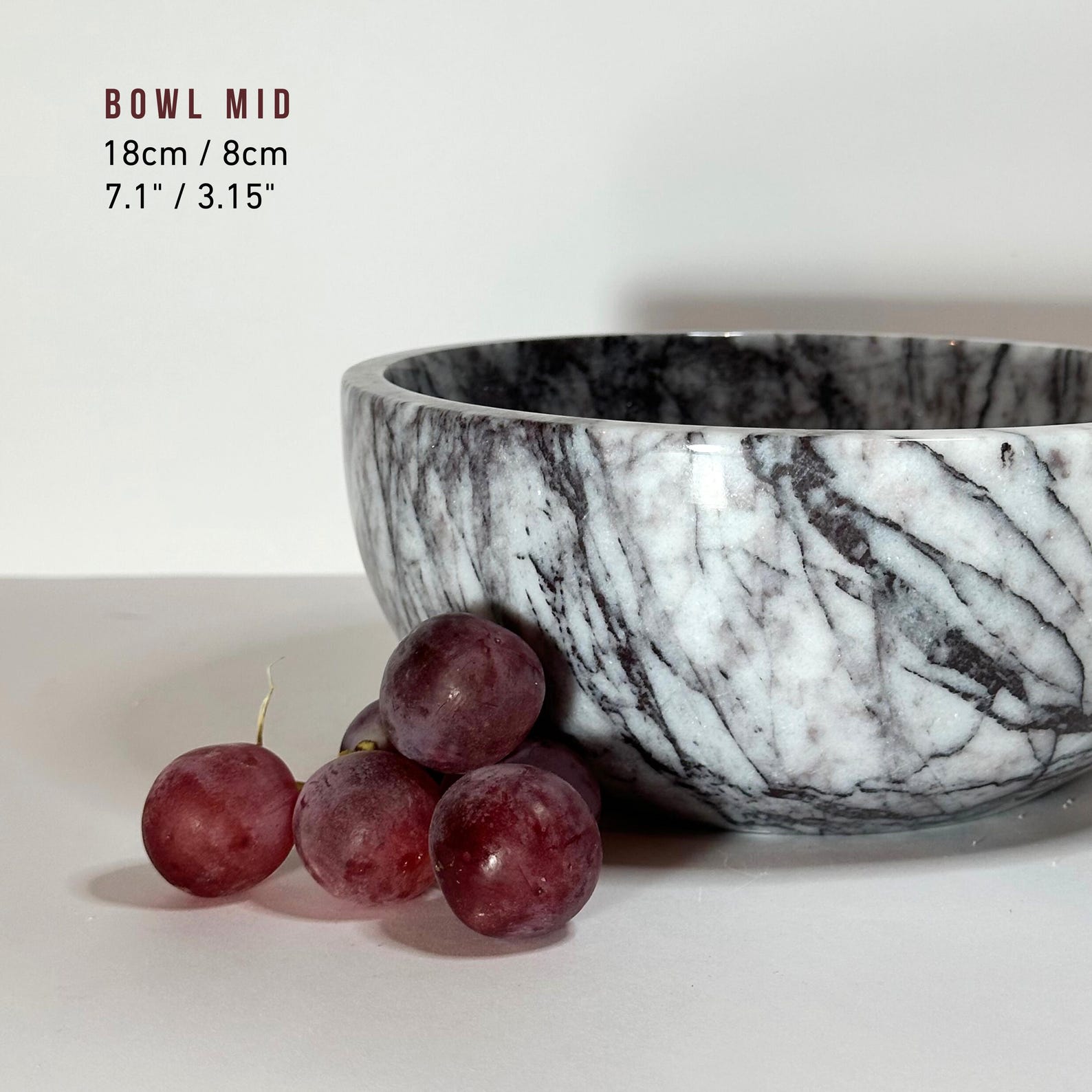 Unique Marble Bowl Set. Luxury Timeless Gift. Handcrafted Home Decor ...