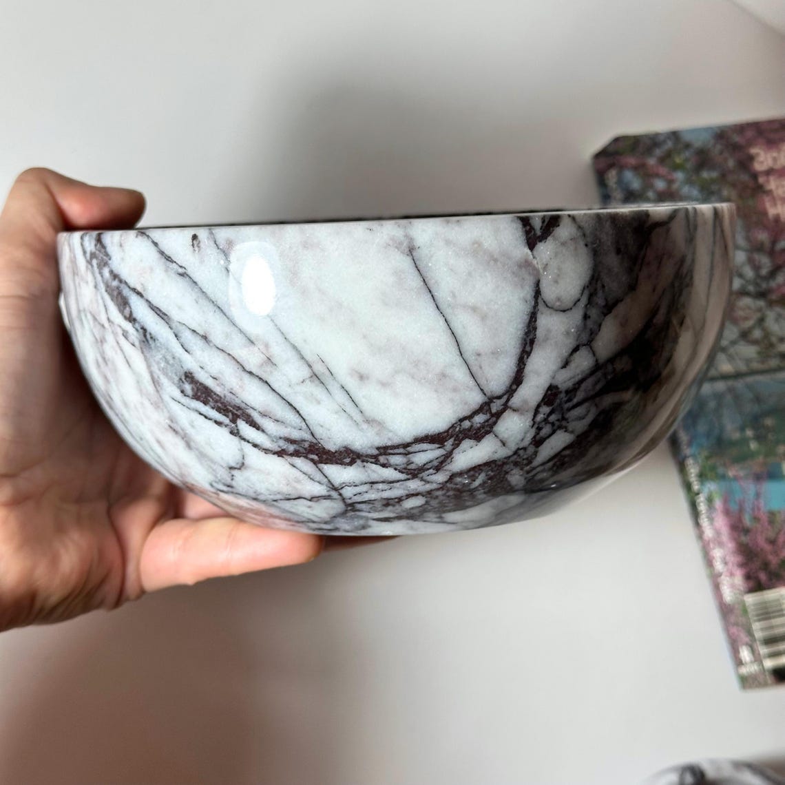 Unique Marble Bowl Set. Luxury Timeless Gift. Handcrafted Home Decor ...
