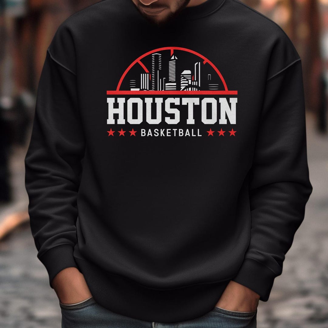 Houston Hoops Basketball Funny Graphic Design, Basketball Apparel ...