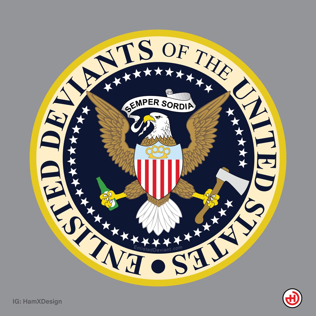 Enlisted Deviant President Seal - Etsy