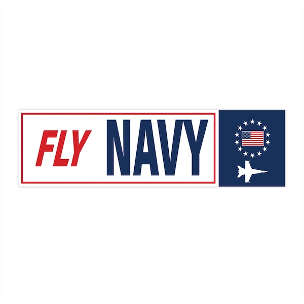 Navy Bumper Stickers - Etsy
