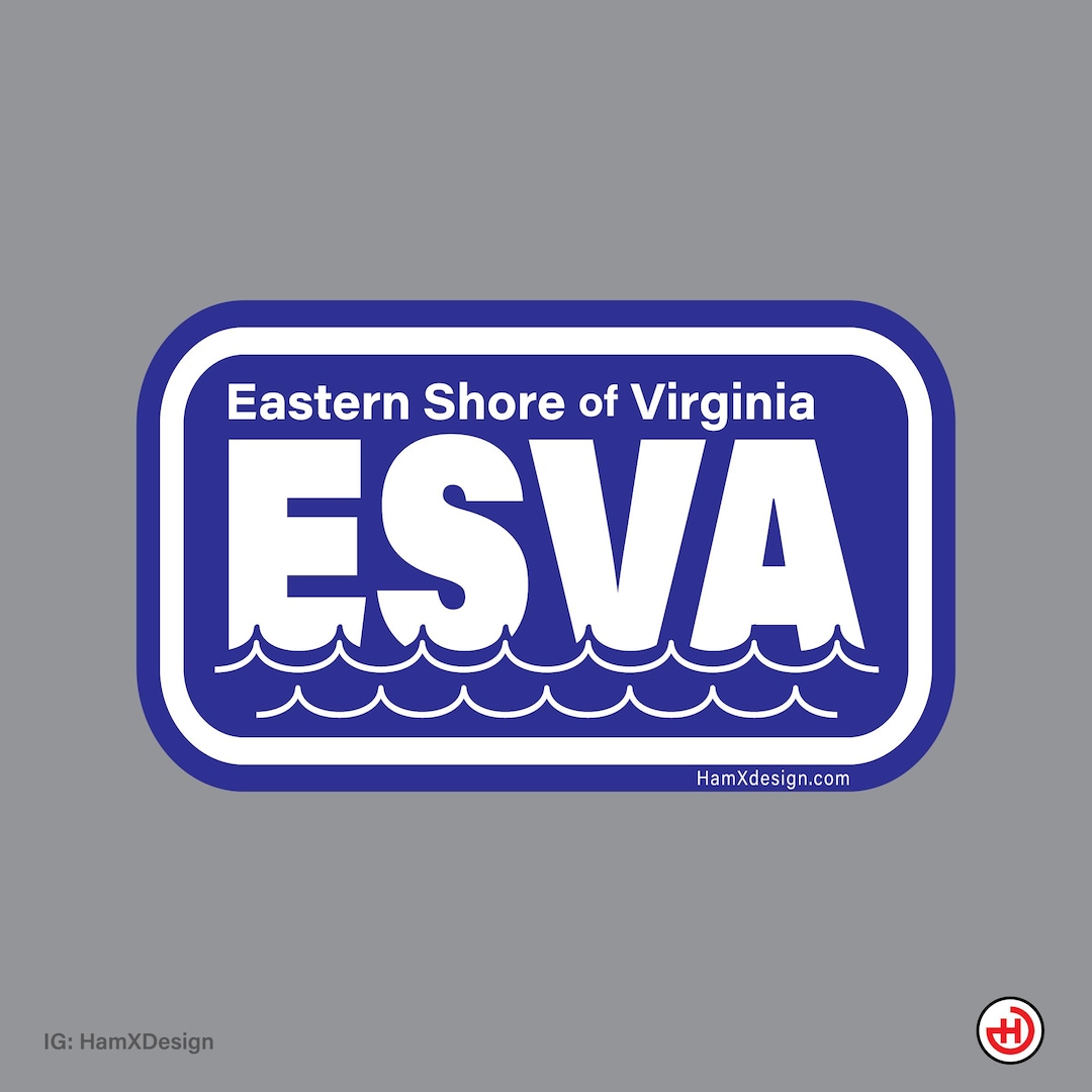 Eastern Shore of Virginia ESVA 2 - Etsy