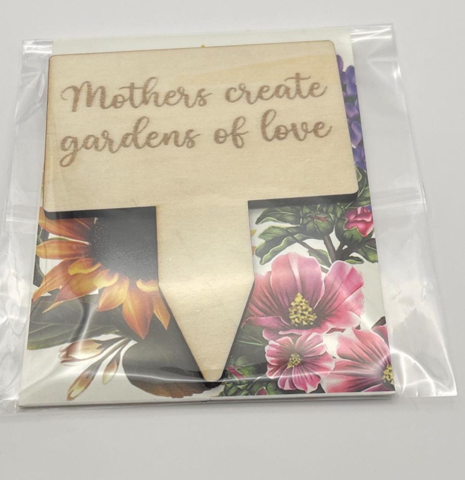 Mother’s Day Seed Packet Gift Set With Wooden Plant Stake - Etsy