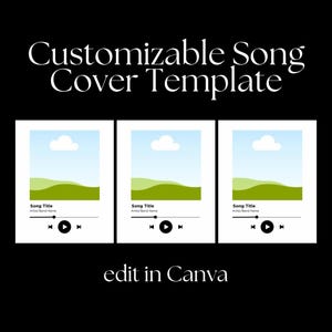 Custom Album Cover Poster | Personalized Song Print | Spotify Plaque ...