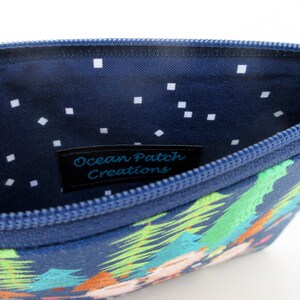 Yeti Zipper Pouch, Forest Campfire Yetis, Cute Coin Purse - Etsy