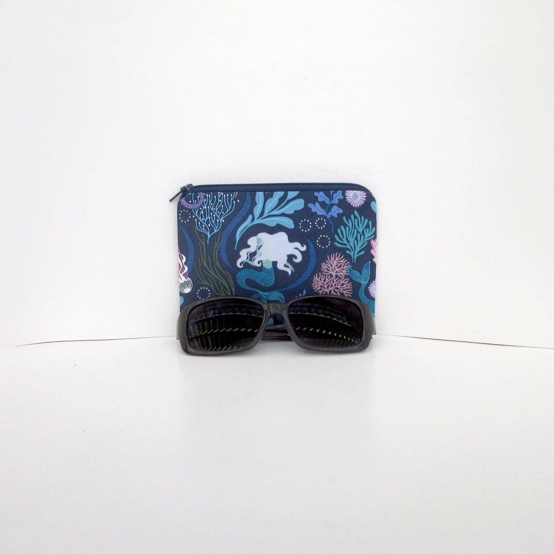 Mermaid Zipper Pouch, Moontide Mermaids Zippered Bag - Etsy