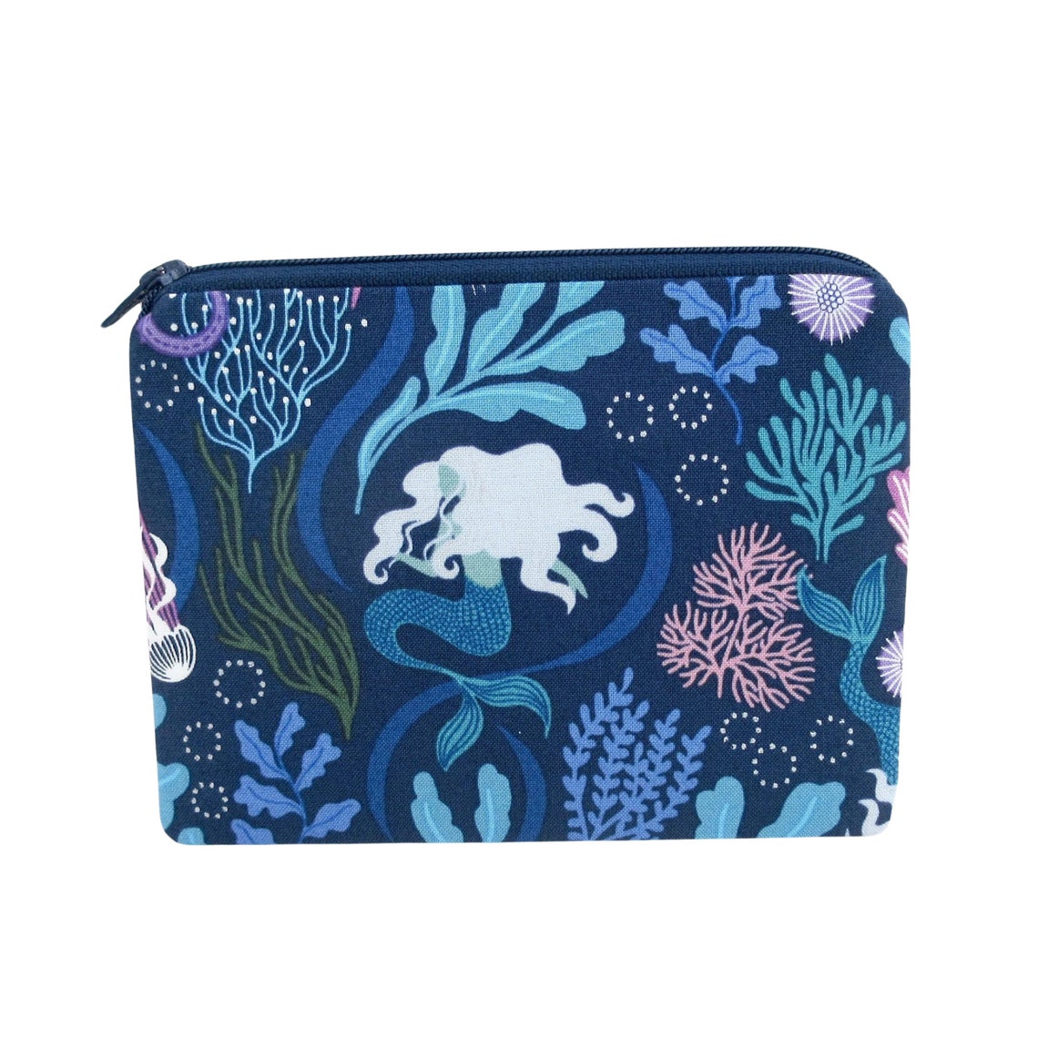 Mermaid Zipper Pouch, Moontide Mermaids Zippered Bag - Etsy