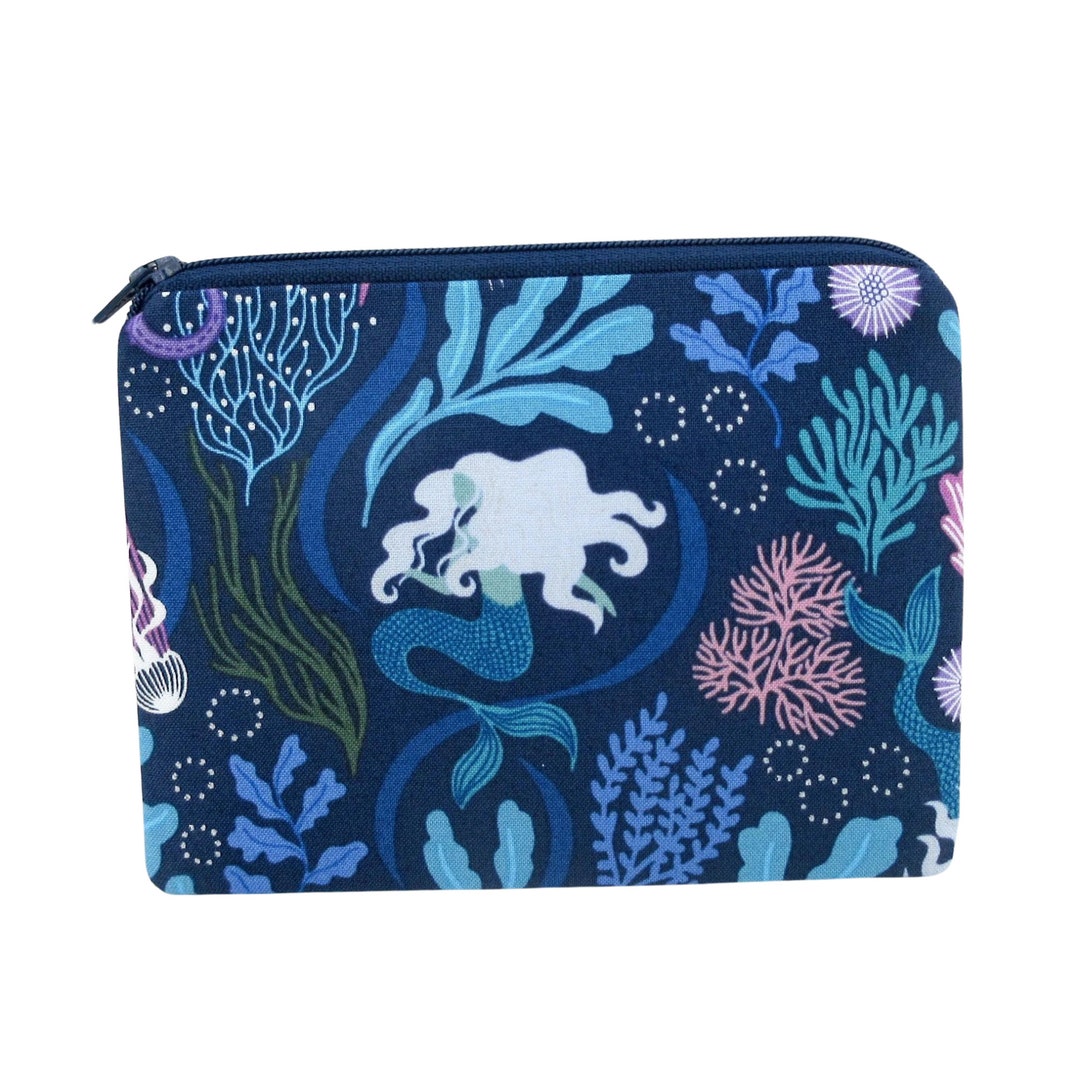 Mermaid Zipper Pouch, Moontide Mermaids Zippered Bag - Etsy