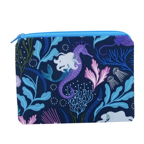 Mermaid Zipper Pouch Moontide Mermaids Zippered Bag - Etsy