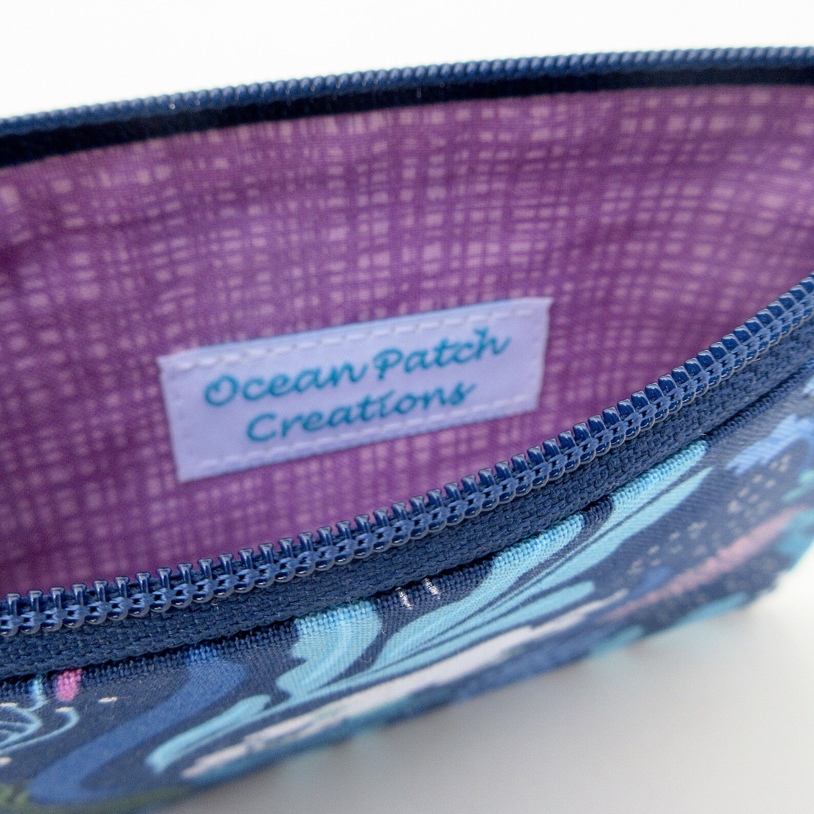 Mermaid Zipper Pouch, Moontide Mermaids Zippered Bag - Etsy