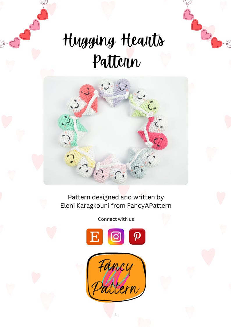 Crochet Heart Amigurumi Pattern | Crochet Pocket Heart Pattern ...