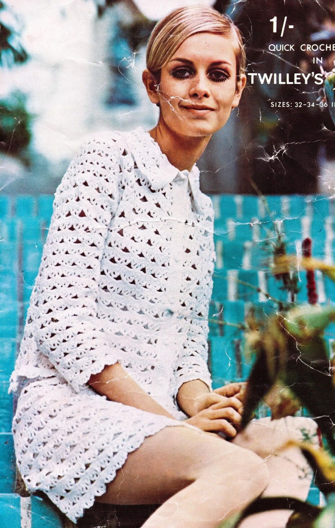 1960s Chanel Style Crochet Lace Suit Instant Download Pattern PDF Lacy ...